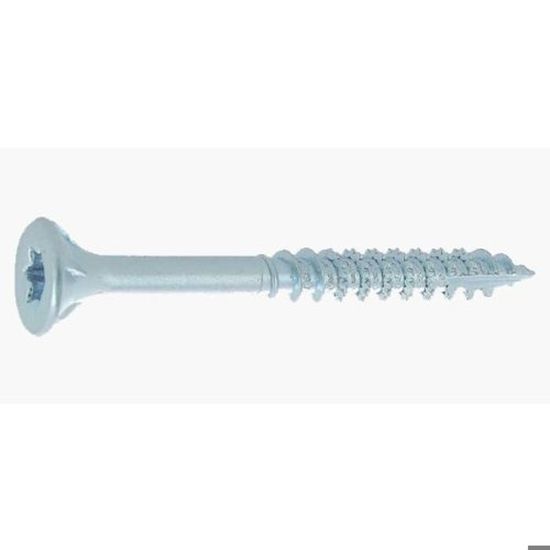 Vis à bois agglomérés tête fraisée Torx et à pointe cutting 6 lobes ...