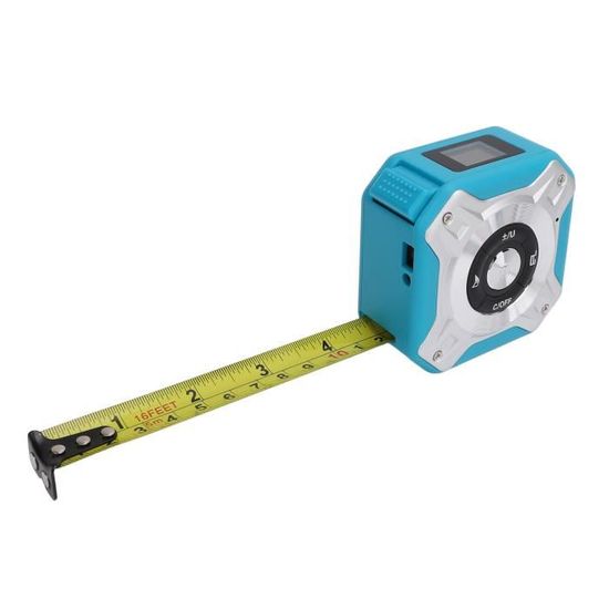 Vvikizy Mètre à ruban numérique de 16 pieds 131 pieds Ruban à mesurer ...