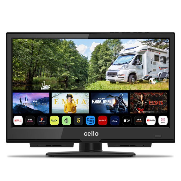 Téléviseur LED - Cello - C1624WS-12V - Full HD 1080p - Smart TV - Ultra ...