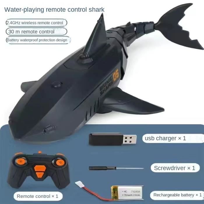 Sans caméra1-Caméra De Requin Électrique Sous-marine Avec Télécommande ...