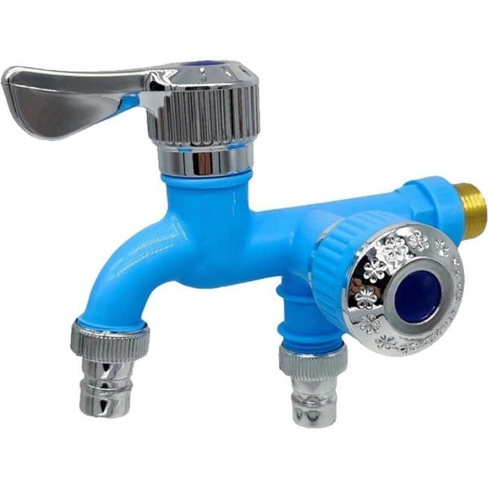 Machine À Laver Double Sortie Du Robinet D' Robinet Mural Robinet En ...