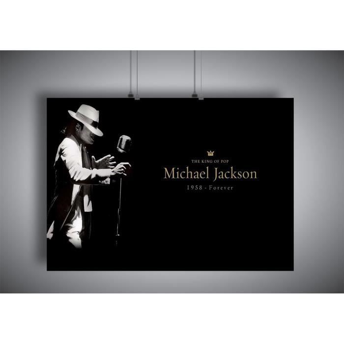 Poster Michael Jackson Legend Of The Pop Music Wall art - A3 (42x29,7cm ...