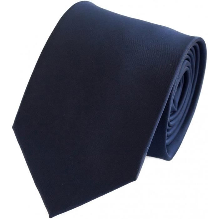 Cravates classiques pour homme de 8 cm de large, boucles unies et ...