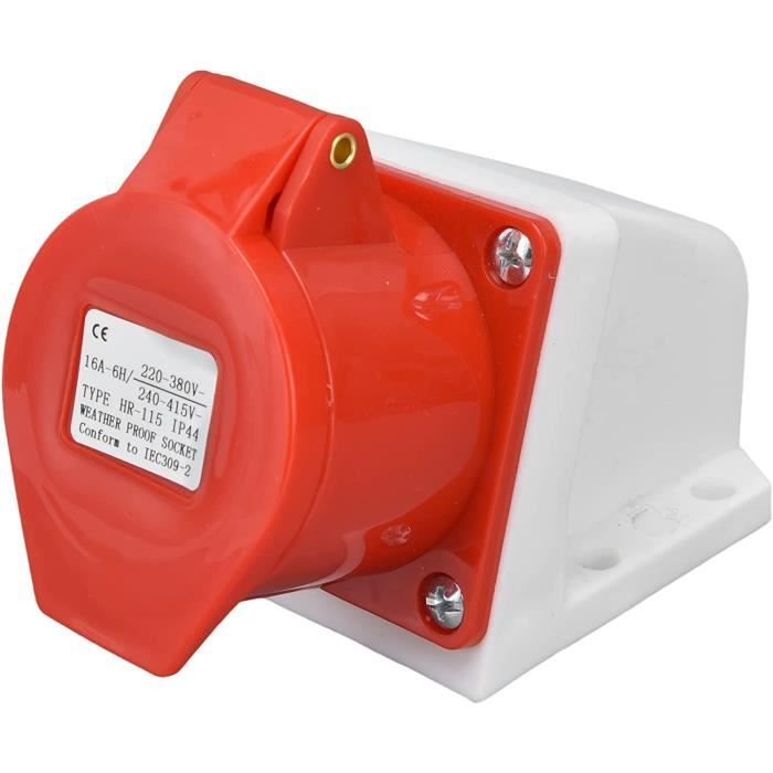 Prise Cee, Prise Industrielle De Prévention Du Vieillissement Étanche ...