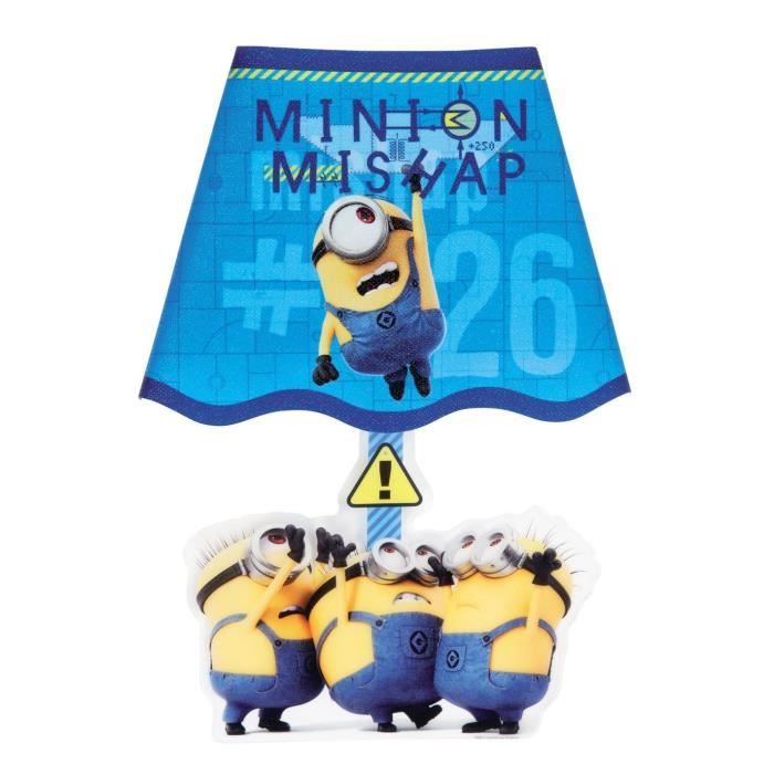 MINIONS Sticker Mural LED - Cdiscount Maison