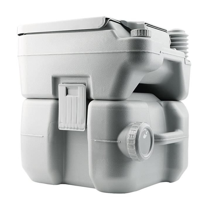 20L Portable Camping Toilette WC Loo Caravane Flush Voyage Intérieur En ...