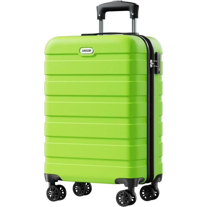 Valise Trolley Cabine Abs Pc Bagage À Main Léger Valises Cabine Avec Et ...