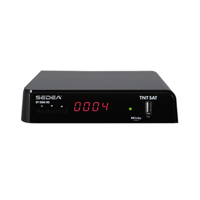SEDEA Récepteur TV satellite HD Carte non incluse - Cdiscount TV Son Photo