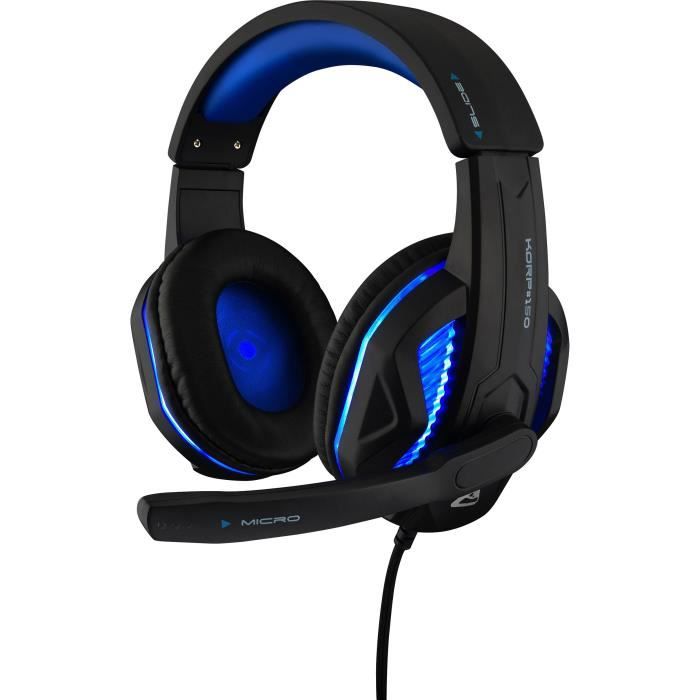 The G Lab Casque Gaming Korp 150 Casque Rétroéclairé Jack 3 5 Mm