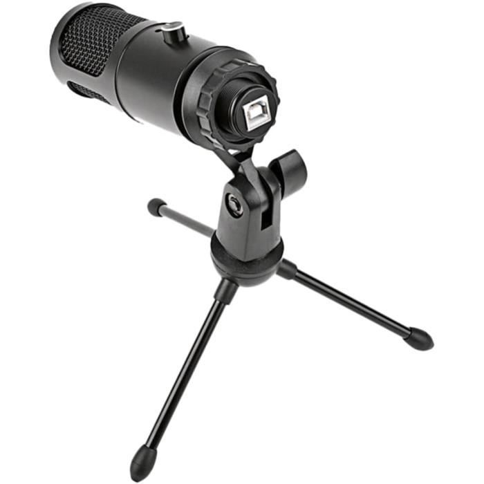 1 Jeu Microphone Micro À Condensateur De Jeu Micro Pour Chanter A50 Kit ...