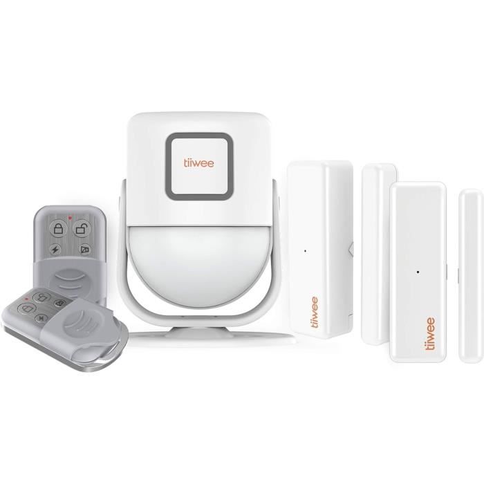 X4 Détecteur De Mouvement Et Alarme À Sirène 125 Db - Système D'Alarme ...