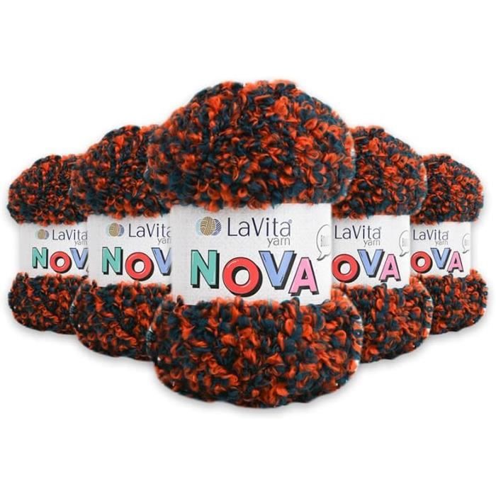Lavita Yarn Nova Pelote De Fil À Tricoter À La Main Épais Et Doux À ...