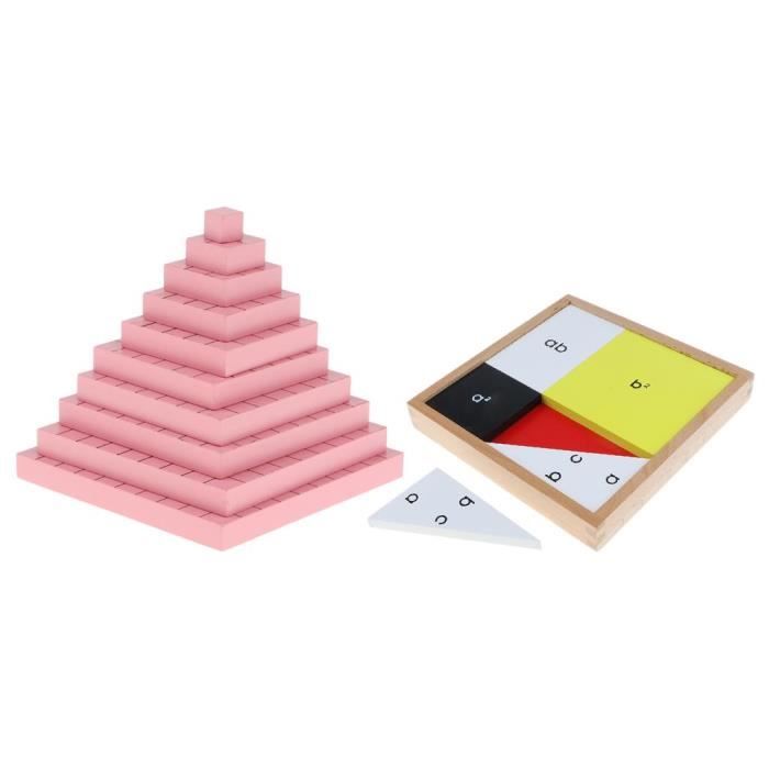 Pythagore Théorème \u0026 Cubic Tower Puzzle Set - Jouet éducatif En ...