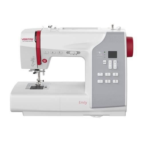 VERITAS Machine à coudre Emily Blanc et Rouge - 7640105924745 ...