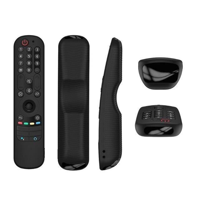 TELECOMMANDES,Black--Housse de télécommande en Silicone, Compatible ...
