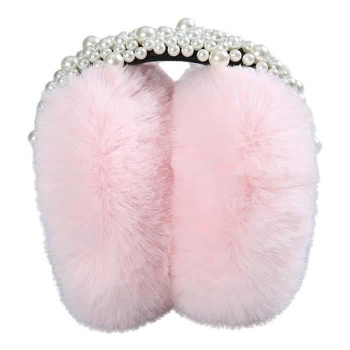 Cache oreilles chauds en peluche pour femme et fille accessoire de mode ...