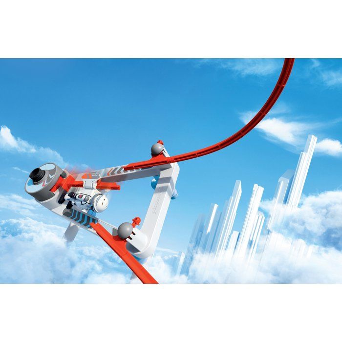 Sky Trails: Flip Rail, Set d'action, Circuit aérien, 20 pièces, dès 7 ...