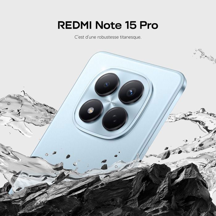 Smartphone - XIAOMI - Redmi Note 15 Pro - 8 Go - 256 Go - 200 MP ...