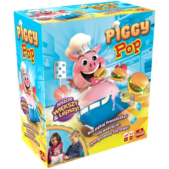 Jeu d'arcade - Goliath Games - Piggy Pop - Humoristique - Pour enfants ...