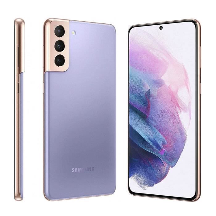 SAMSUNG Galaxy S21+ 5G S21 Plus 128Go Violet Single SIM - Cdiscount ...