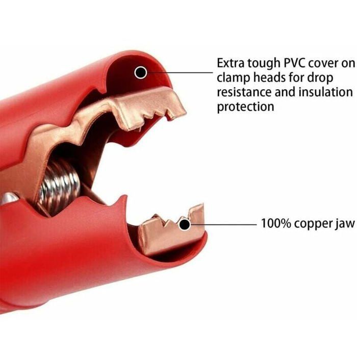Pince crocodile - PZCC - 30A - 12V/24V - 1m - Universelle - Cdiscount Auto