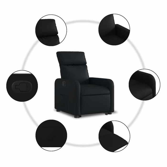"Promo 2026" Fauteuil inclinable ,Charge 150kg,66x89,5x95,5 cm ...