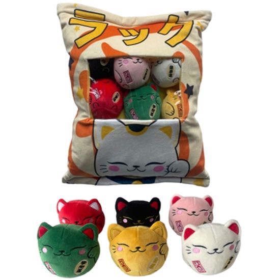 Peluche enfant Lyo Japan Bag Maneki Neko (x6) - Cdiscount Jeux - Jouets