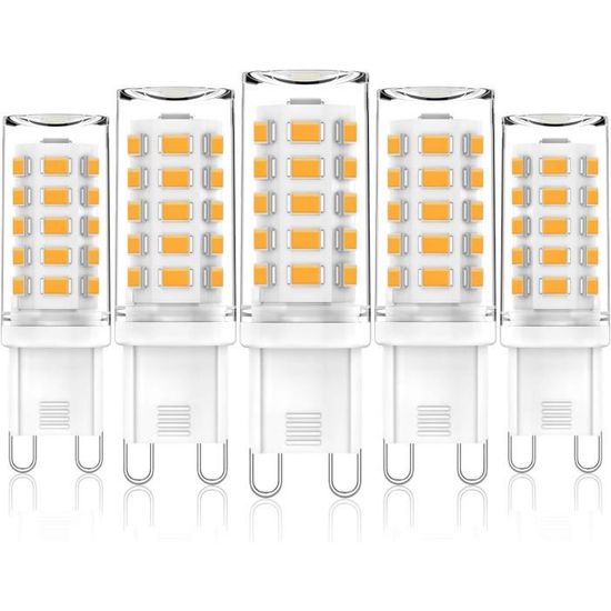 G9 Led Dimmable Blanc Chaud 2700K, G9 Ampoule Led 3W Équivalent À 28W 33W 40W Ampoules Halogènes ...