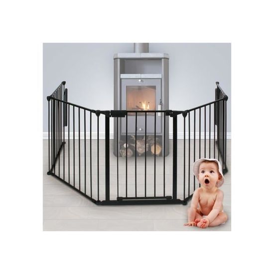 Barrière de cheminée grille de protection feu - Cdiscount Bricolage
