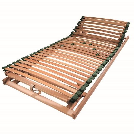 Sommier à lattes BIO - inclinable 100x200 cm - Cdiscount Maison