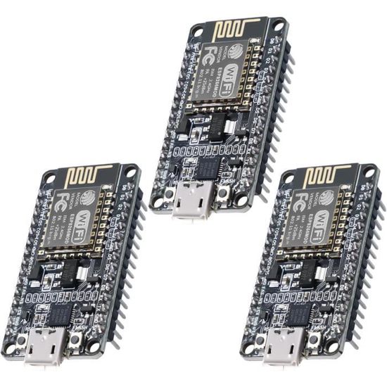 Nodemcu Module V2 Esp8266 Esp 12f Carte De Développement 3 Pièces Esp8266 Nodemcu Lua Wifi
