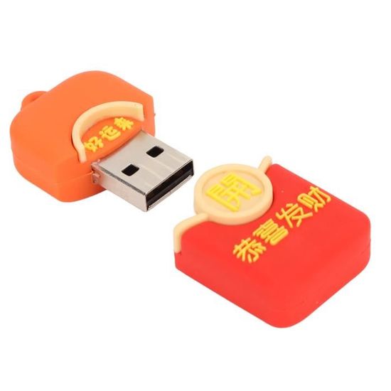 HUA Clé USB Flash Drive PVC Red Style USB 2.0 Standard Hot Swap ...