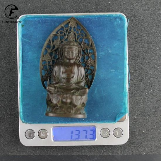 STATUETTE,Buddha Ornament--Statue de bouddha en cuivre Antique, accessoires de décoration pour ...