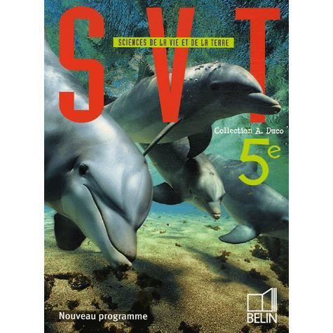 Sciences de la Vie et de la Terre 5e - Cdiscount Librairie