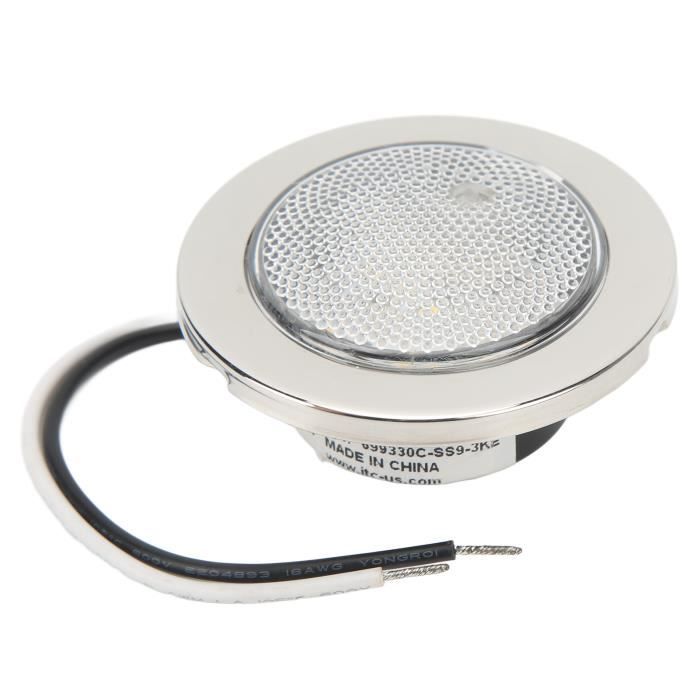 Plafonnier Pour Bateau 3In 12V Led Dome Light Round Ip66 Fosse Étanche ...