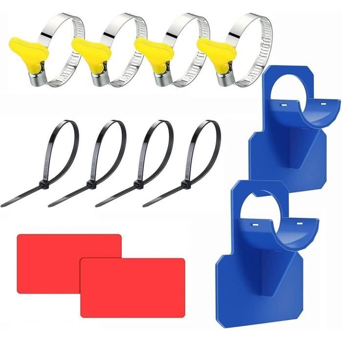 Lot de 2 supports de tuyau de piscine - Protection anti-torsion ...