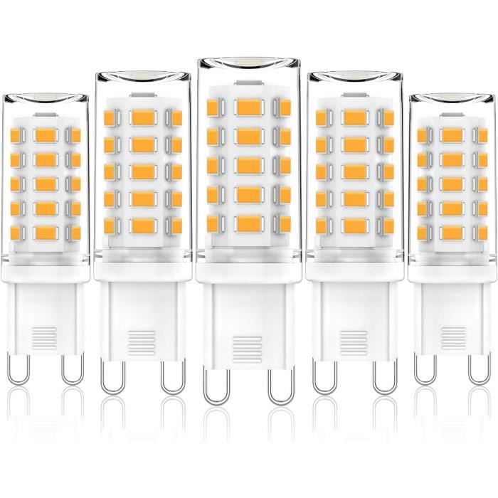 G9 Led Dimmable Blanc Chaud 2700K, G9 Ampoule Led 3W Équivalent À 28W 33W 40W Ampoules Halogènes ...