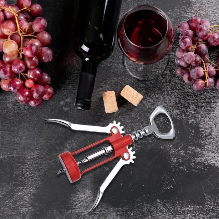 Tire-Bouchon Coloré À Levier Professionnel Sommelier - Tirabuscion Ouvre-Bouteille Vin Ouvre ...