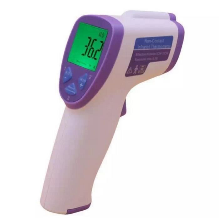 Thermomètre Infrarouge - LCD Numérique - Front Body Body Adulte Mesure ...