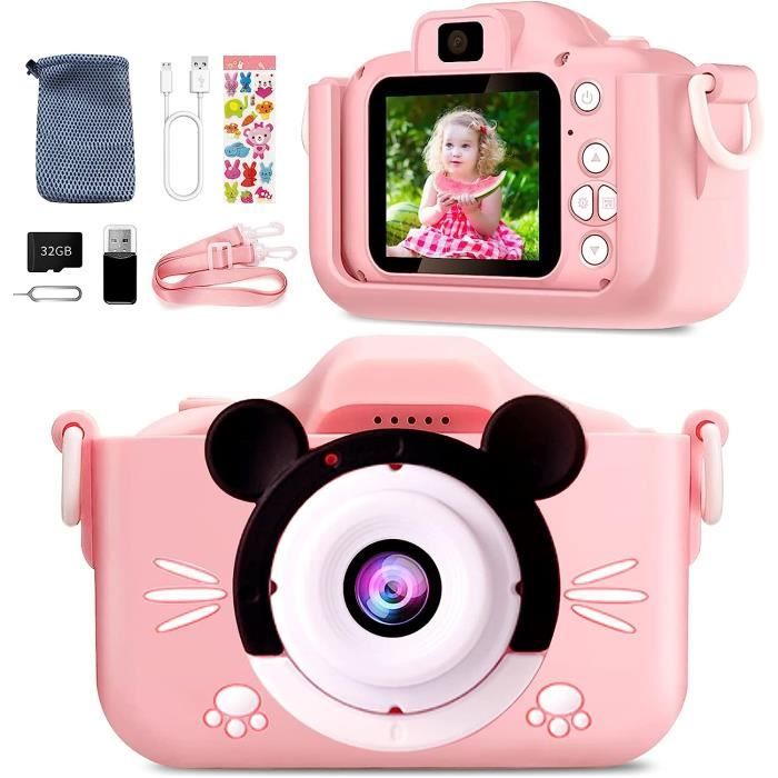 Appareil Photo Enfant-Mini Caméra Numérique Rechargeable Caméscope ...
