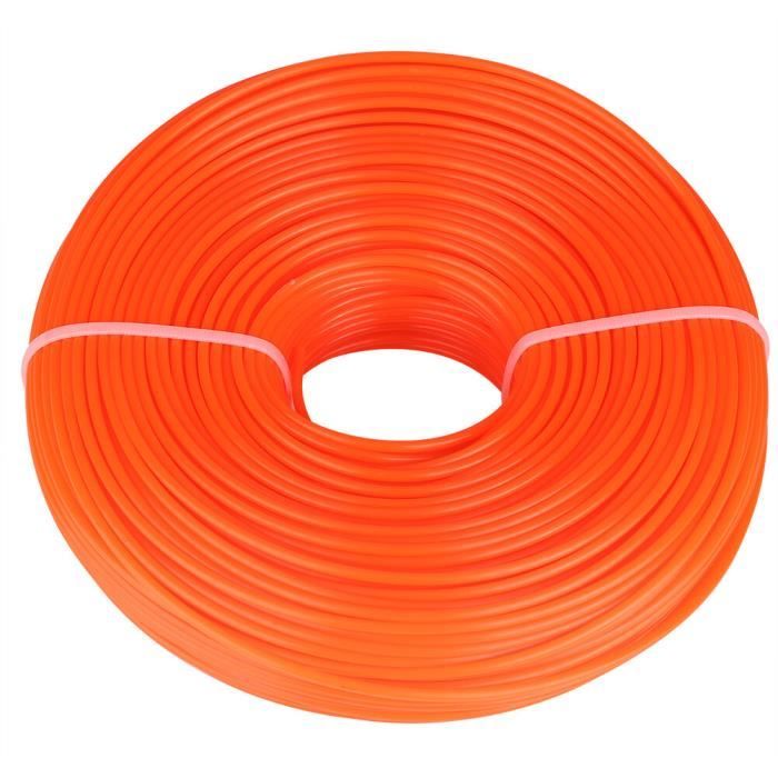 Fil de coupe en Nylon - C64080 - 3mm - 120m - Tondeuse à gazon ...