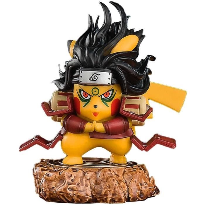 Pikachu Cos Senju Hashirama Anime Statue Anime Figure Naruto Action ...