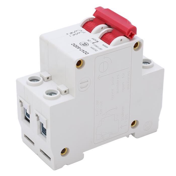 EJ.life Disjoncteur de protection Disjoncteur 2P Photovoltaïque PV DC 250V 4000A Capacité de ...