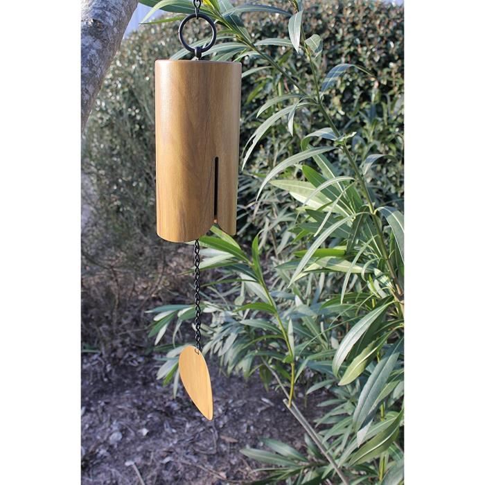 Carillon décoratif d'extérieur - LIMICS24 - 1 - Cloche en fer - Support ...