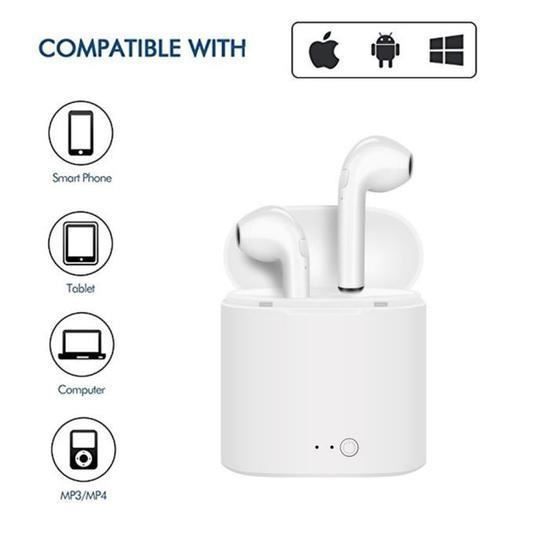 I7s Tws Casque Bluetooth V5 0 Sans Fil Oreillette Bluetooth Wireless