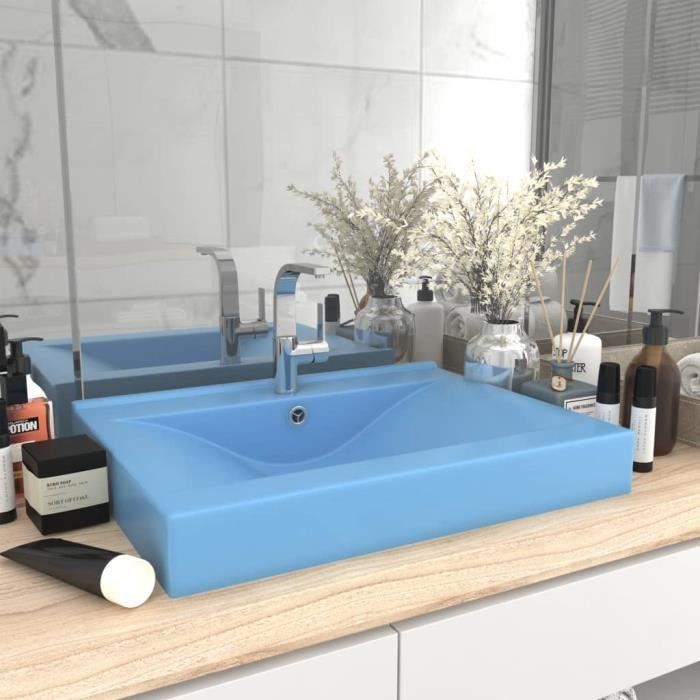 2187Jill's- Elégant Lavabo avec trou de robinet Pour salle de bain ...