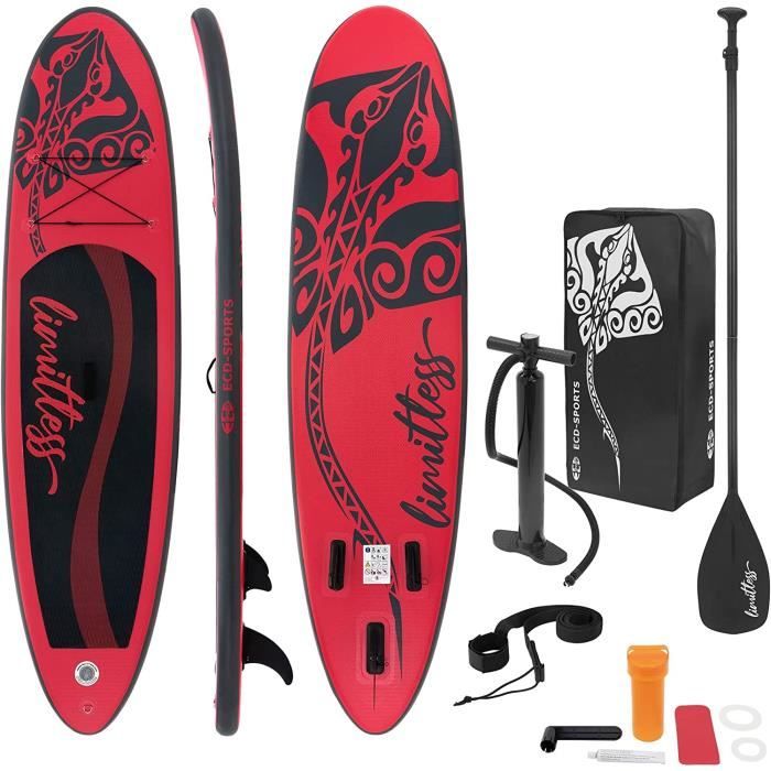 ECD Germany Stand Up Surf Paddle Board Gonflable 305-308-320-380 cm PVC ...