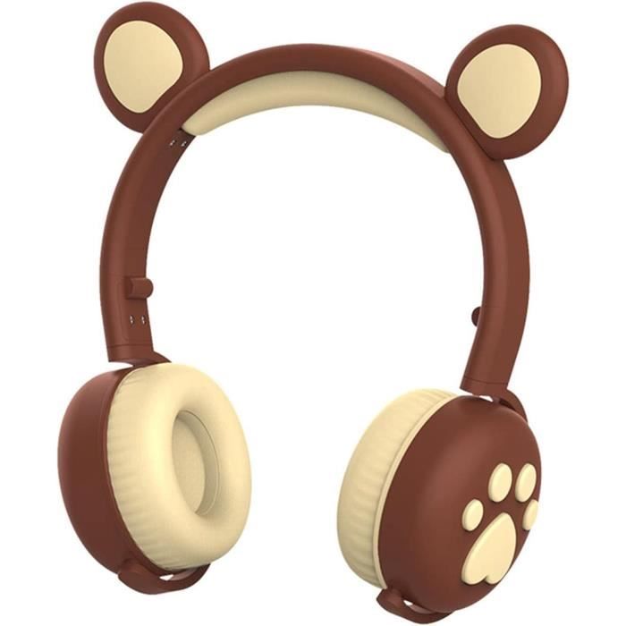 Oreille D'Ours Sans Fil Led Allume Des Écouteurs Bluetooth, Annulation ...
