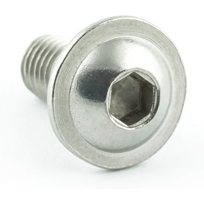 Eisenwaren2000 | Vis À Tête Bombée M5 X 16 Mm Avec Six Pans Creux Et ...