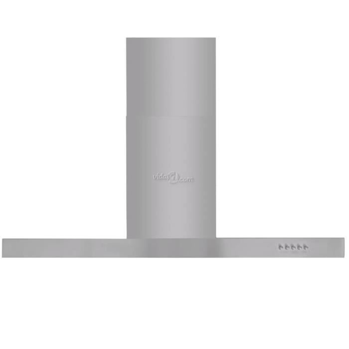 YUYJP Hotte aspirantes plate Acier inoxydable 900 x 480 x (450 - 750 ...